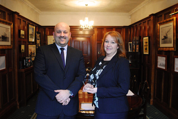 NLTG Employee of the Year - Lynne Smith - North Lancs Training Group