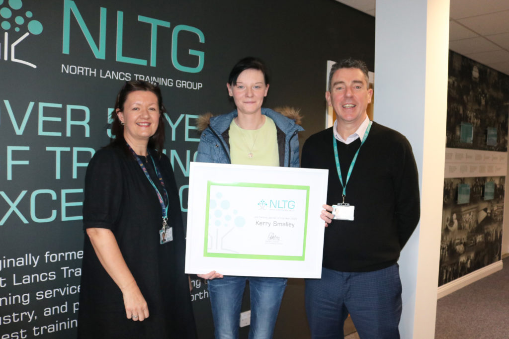 NLTG Job Centre Learner of the Year 2022 - Kerry Smalley - North Lancs ...