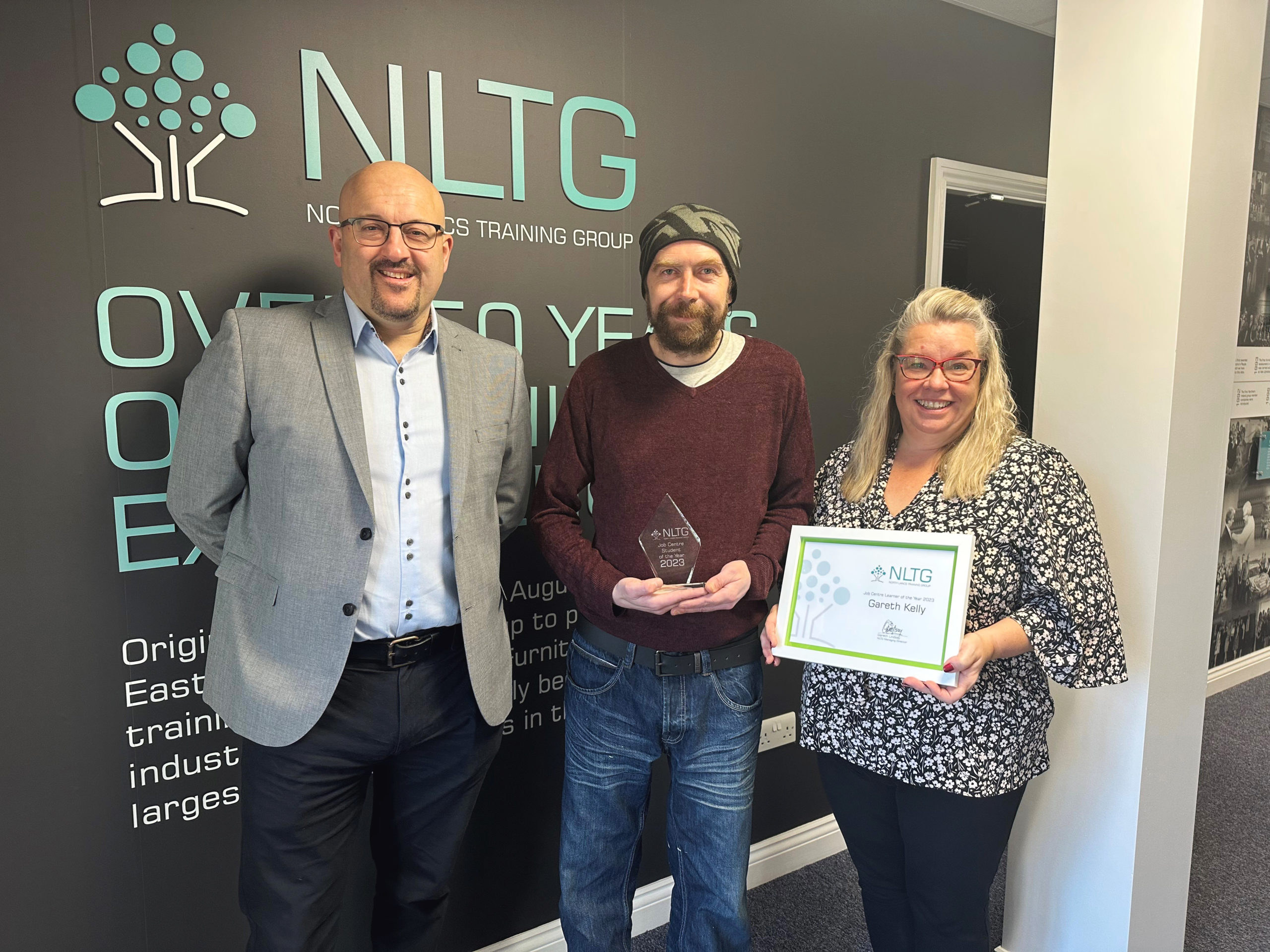 NLTG’s Job Centre Learner of the Year 2023 – Gareth Kelly - North Lancs ...